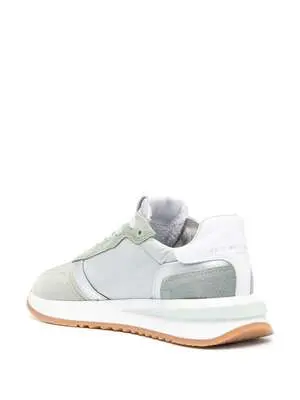 Philippe Model Low-top Suede Sneakers - Green