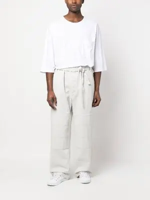 LEMAIRE Belted Wide-leg Trousers