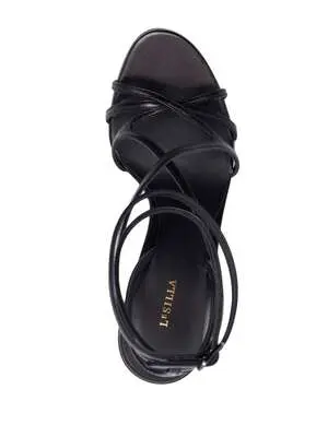 LE SILLA Belen 110mm Sandals - Black