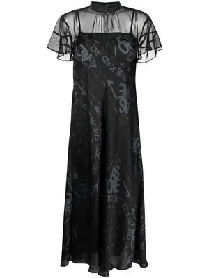 Sacai Sheer Dresses