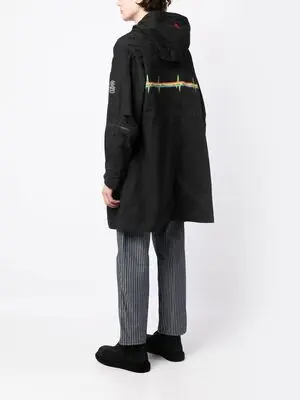 Undercover Graphic-print Hooded Parka