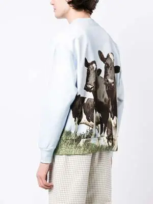 UNDERCOVERISM Photograph-print Cotton Sweatshirt