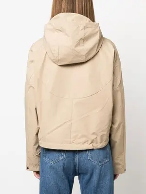 Calvin Klein Drawstring Hood Rain Jacket