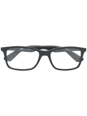 Ray-ban Rectangle Frame Eyeglasses - Black