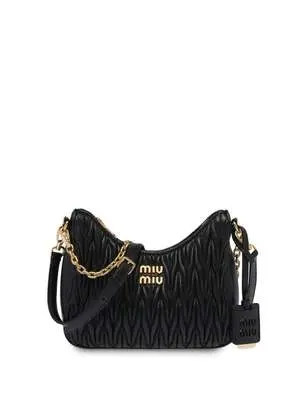 Miu Miu Matelassé Leather Shoulder Bag