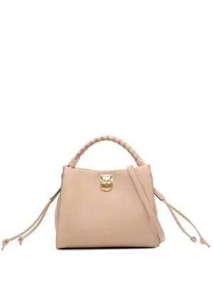 Mulberry Iris Leather Bag - Neutrals