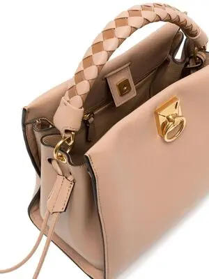 Mulberry Iris Leather Bag - Neutrals