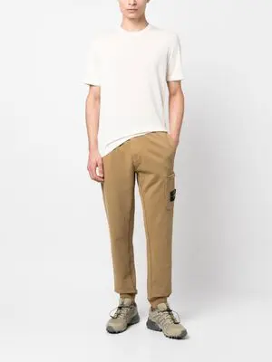 DRUMOHR Cotton Crew-neck T-shirt - Neutrals