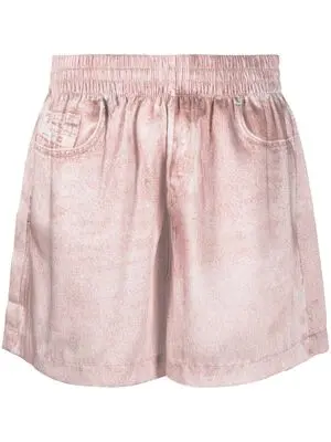 DIESEL® Monogram-print Shorts