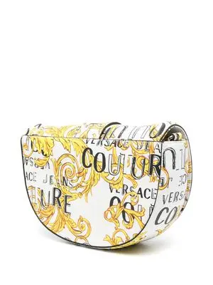 Versace Logo Print Crossbody Bag