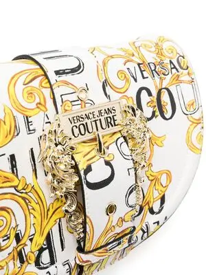 Versace Logo Print Crossbody Bag