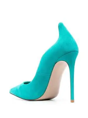 LE SILLA Ivy 110mm Suede Pumps - Blue