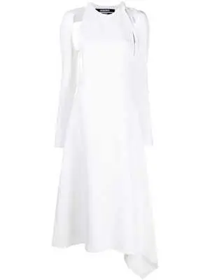 Jacquemus La Robe Tontu Dress With Cut-out Detailing - White