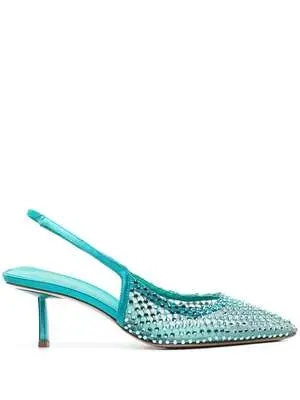 LE SILLA Gilda 70mm Slingback Pumps - Blue