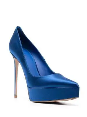 LE SILLA Uma 130mm Satin Pumps