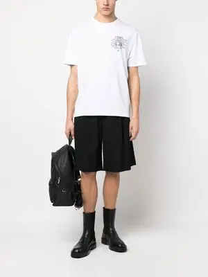 Amiri Logo-print Cotton T-shirt - White