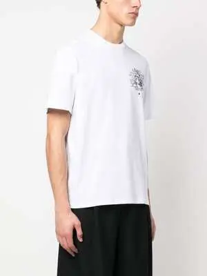Amiri Logo-print Cotton T-shirt - White