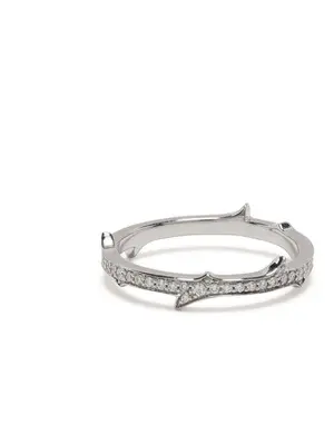 Stephen Webster 18kt White Gold Thorn Diamond Ring