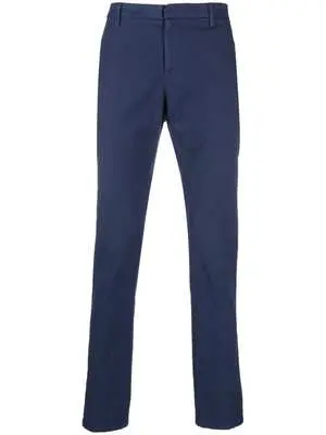 DONDUP Straight-leg Chino Trousers - Blue