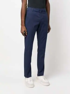 DONDUP Straight-leg Chino Trousers - Blue