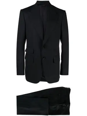 TOM FORD Peaked Lapels Tailored Suit - Blue