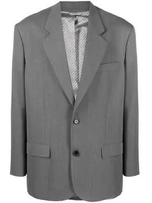 Acne Studios Single-breasted Blazer - Grey
