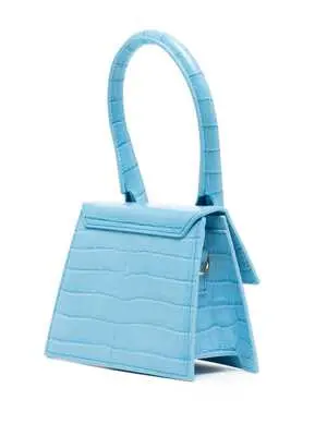 Jacquemus Le Chiquito Crocodile-embossed Tote Bag