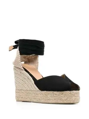 CastaÑer 105mm Bilina Wedge Espadrilles