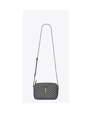 Saint Laurent Lou In Quilted Leather Bag Storm