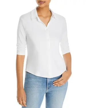 Majestic Filatures Soft Touch Shirt - Blanc