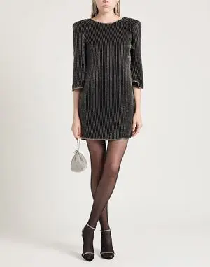 Elisabetta Franchi Mini Dress - Black