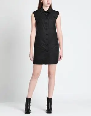 LES BOURDELLES DES GARÇONS Mini Shirt Dress - Black