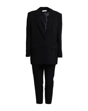 YES LONDON Suit Size Polyester, Elastane - Black