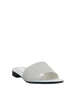 BALDININI Flat Glitter Sandals