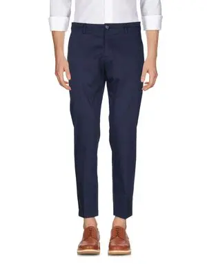 Patrizia Pepe Pants Size Cotton, Elastane - Blue