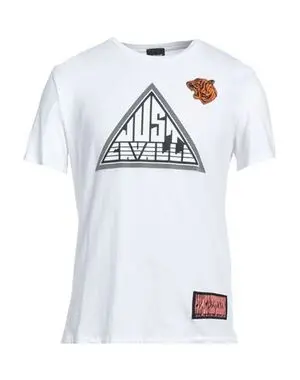 Just Cavalli T-shirt Size Cotton, Polyester - White