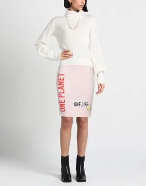 Dsquared2 Light Cotton Pencil Skirt With Elasticated Waist