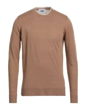 Alpha Studio Sweater In Linen And Cotton