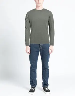 Alpha Studio Sweater In Linen And Cotton