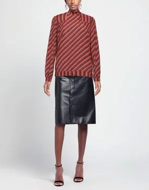 KATIA GIANNINI Striped Crepe Top