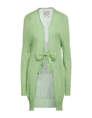 PINK MEMORIES Knit Cardigan With Lace Detail