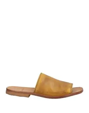 Moma Calfskin Sandals - Yellow