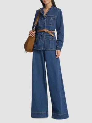 Veronica Beard Tika Denim Jacket