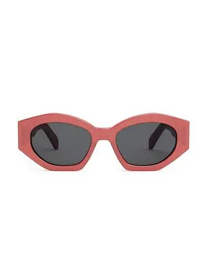 Celine Triomphe Cat-eye Sunglasses Shiny Red