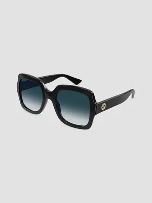 Gucci Minimal 54mm Square Sunglasses - Black