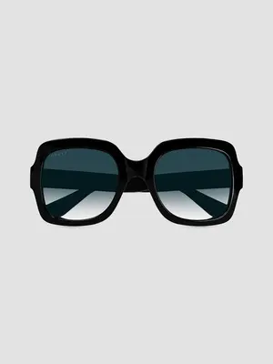 Gucci Minimal 54mm Square Sunglasses - Black