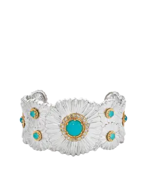 Buccellati Daisy Blossoms Cuff - Silver