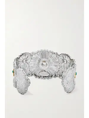 Buccellati Daisy Blossoms Cuff - Silver