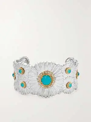 Buccellati Daisy Blossoms Cuff - Silver