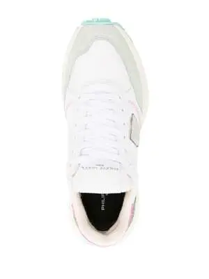 Philippe Model Logo-patch Low-top Sneakers - White